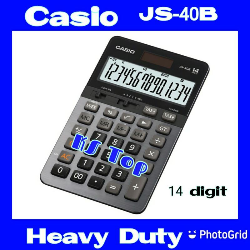 Casio Js 40b 14 Digit Desktop Shopee Malaysia