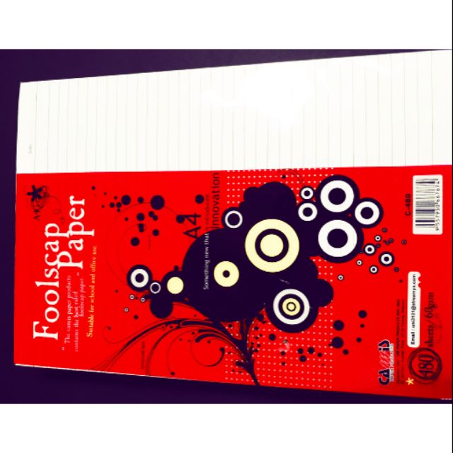 Exam Sheets Paper /Foolscap paper/Kertas Kajang /480's | Shopee Malaysia