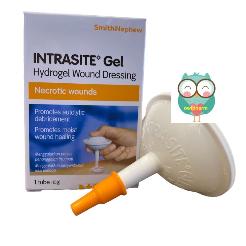 Smith & Nephew Intrasite Gel 15g (1 Tube) Hydrogel Wound Dressing for ...