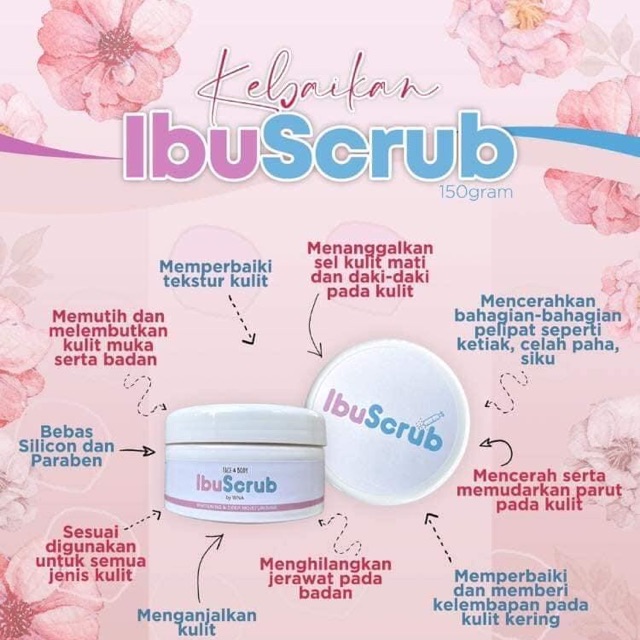 Ibu scrub 💯 original + 🎁 | Shopee Malaysia