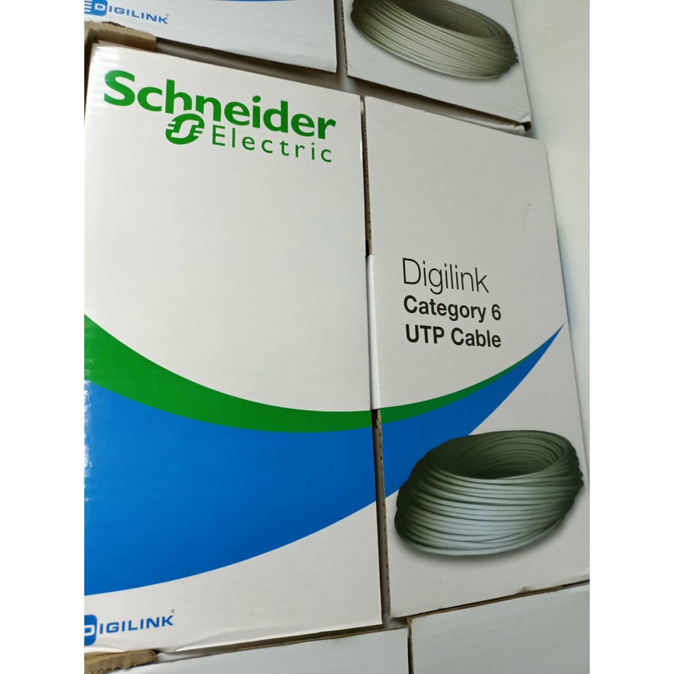 Schneider Actassi Cat6 24AWG blue 305meter 100% original | Shopee Malaysia