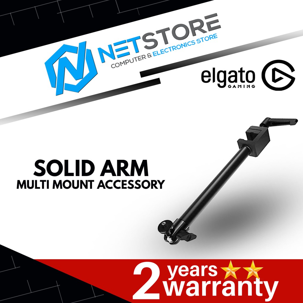 ELGATO SOLID ARM 10AAG9901 (HOLDING ARM FOR MULTI MOUNT ACCESSORIES) | Shopee Malaysia