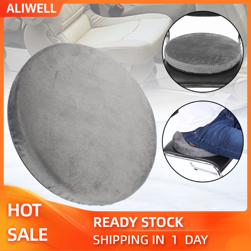 Ready Stock Rotating Car Swivel Seat Cushion Rotatory Chair Pad Comfort ...