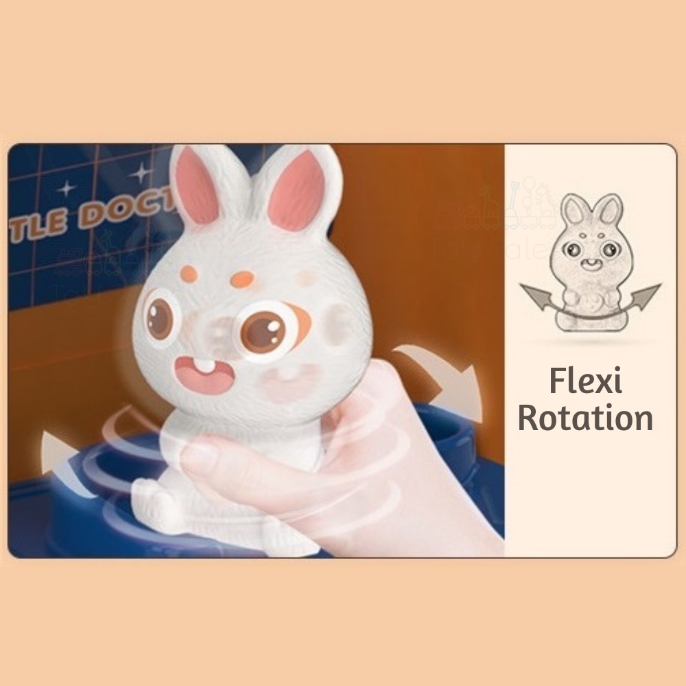 Pet Rocket Backpack Toy 18pcs Accessories Foldable Suitcase Pretend ...