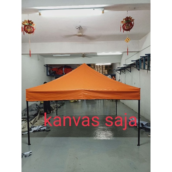 8x8-10x10-10x15 10x20 khemah lipat pvc kanvas saja AA canopy pvc canvas ...