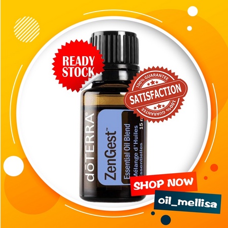 doterra ZenGest Oil 15ml Digestive Blend Essential Oil 100% Genuine ...