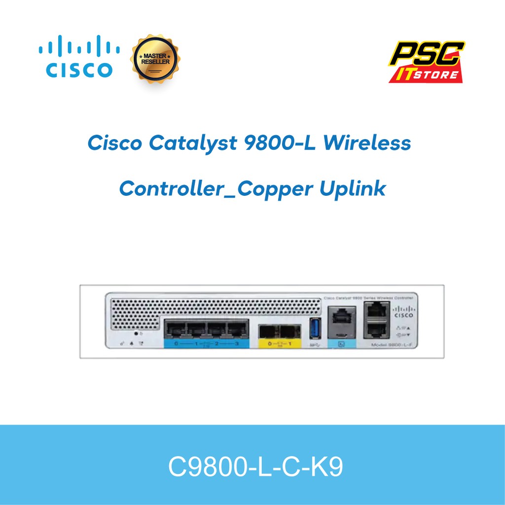 Cisco C9800-L-C-K9 | Cisco Catalyst 9800-L Wireless Controller_Copper ... Cisco C9800-L-C-K9 | Cisco Catalyst 9800-L Wireless Controller_Copper ...