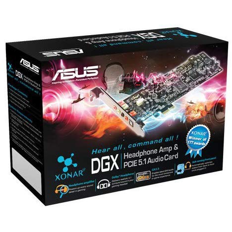 ASUS Xonar DGX PCI Express 5.1-channel Hi-Res audio card (XONAR_DGX ...