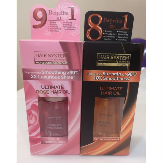 Hair System Hair Oil 70ml | Shopee Malaysia