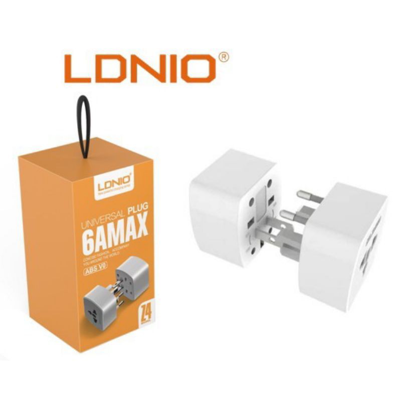 Original LDNIO Universal Plug Travel Adapter.multi adapter.malaysia ...