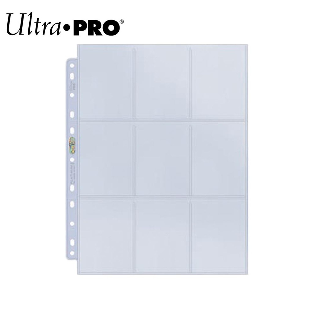 [OFFICIAL] Ultra PRO Hologram Pages Sheets Platinum Series 9 Pockets 11 ...