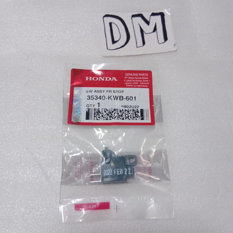 Front Disc Brake Switch All Types Honda Bebek Matic Sport 35340-KWB-601 ...