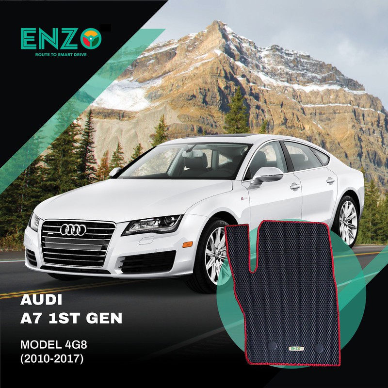 Audi A7 1st Gen Model 4G8 - Enzo Customised Car Mat | Shopee Malaysia