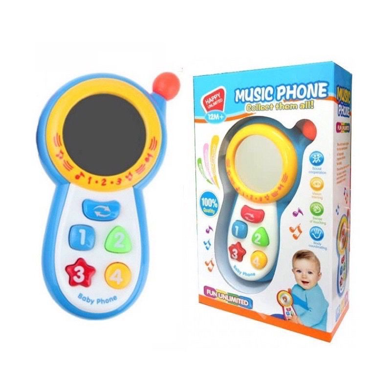 🔥Ready Stock🔥 Baby Learning Phone with sound light Toys Toy Gifts ...