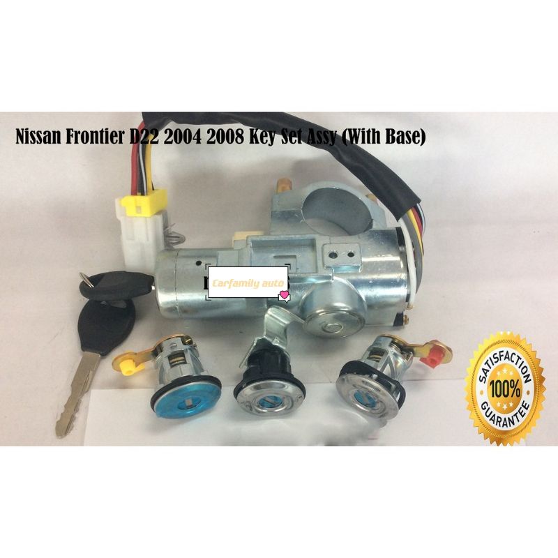 Nissan Frontier D22 2004 2008 Key Set Assy Door Lock Kunci Pintu Kereta ...