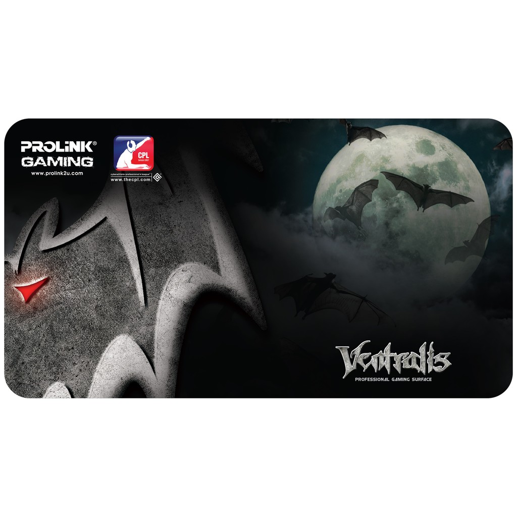 Prolink Ventralis Professional Gaming Surface Mouse Pad Fine Fibres ...