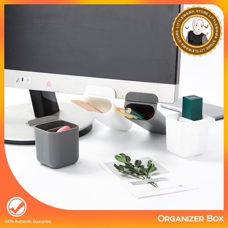 LittleWAWA - Simple Modern Desktop Stationery Makeup Organizer Box ...