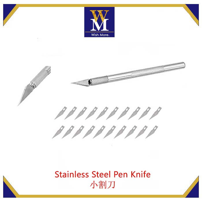 Ready Stock🔥Aluminum Paper Cutter Pen Wood Carving Pen Sculpting ...