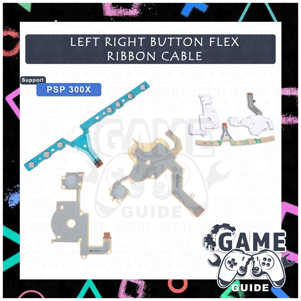 Sony PSP PSP 3000 3006 300x L and R Buttons Flex Ribbon Cable ...