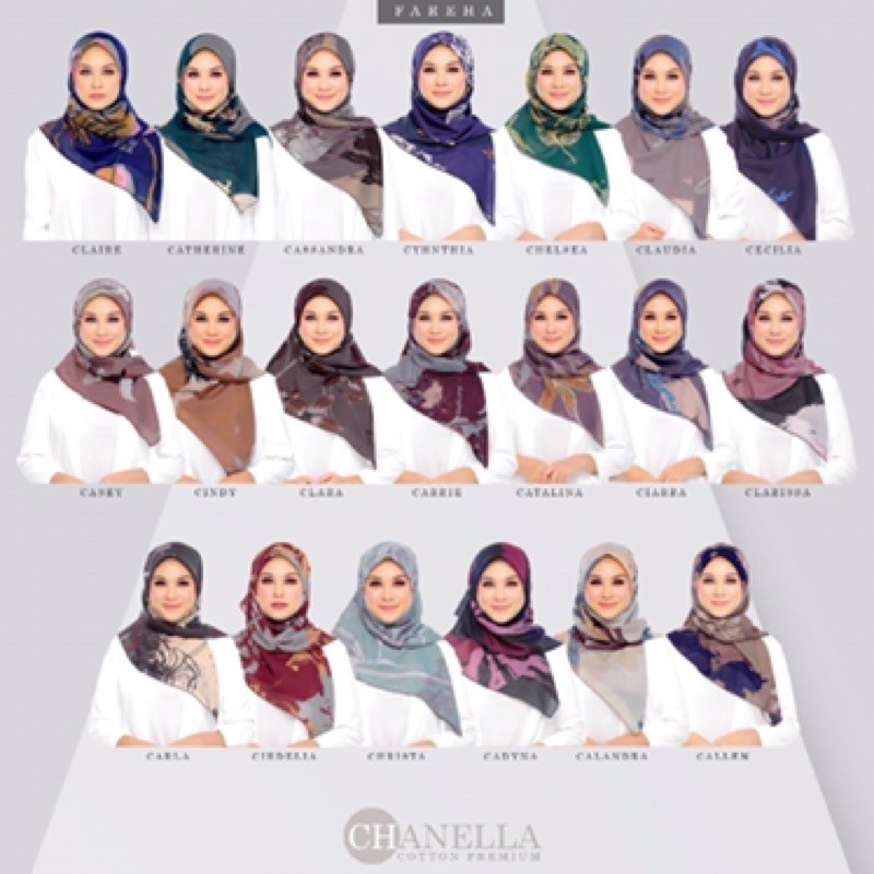 BAWAL FAREHA LIMITED EDITION CHANELLA READY STOCK 🔥 | Shopee Malaysia