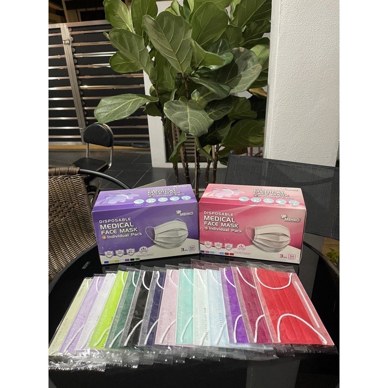 Mehko Individual Sealed Medical Face Mask【Individual Pack】【Made in ...