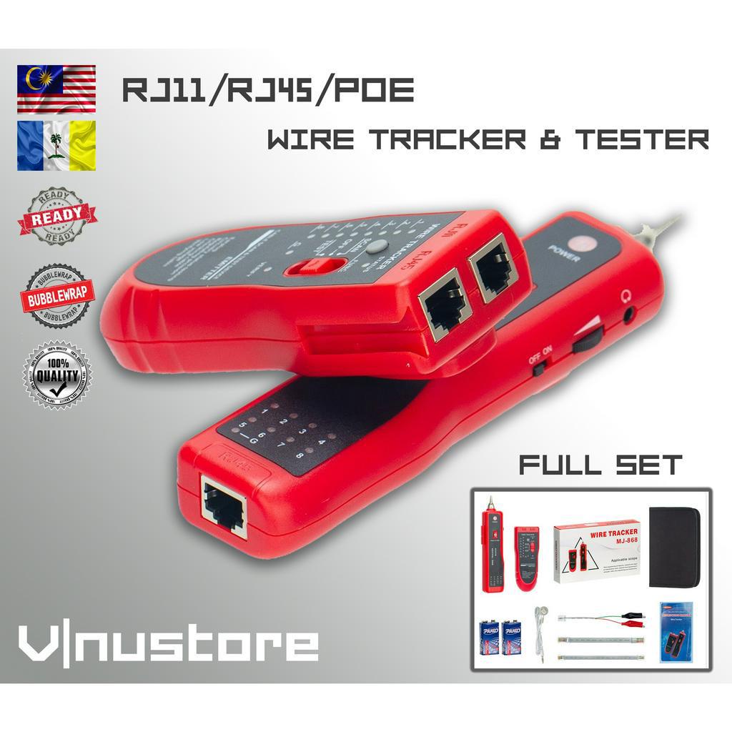 LAN Network Cable Tracker POE RJ11 RJ45 Cat5 Cat6 Telephone Wire ...