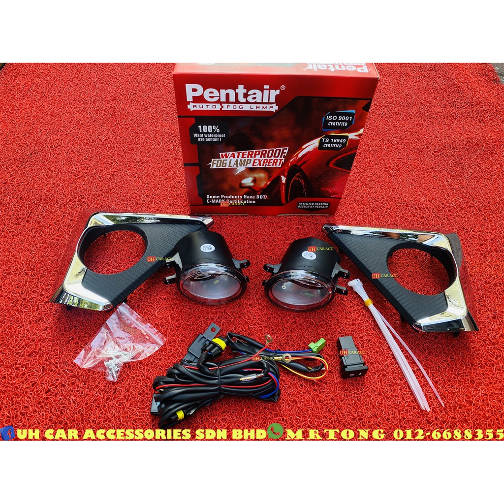 Perodua Axia 2020 2021 (Pentair) Oem Sport Spot Fog Lamp LIght Lights ...