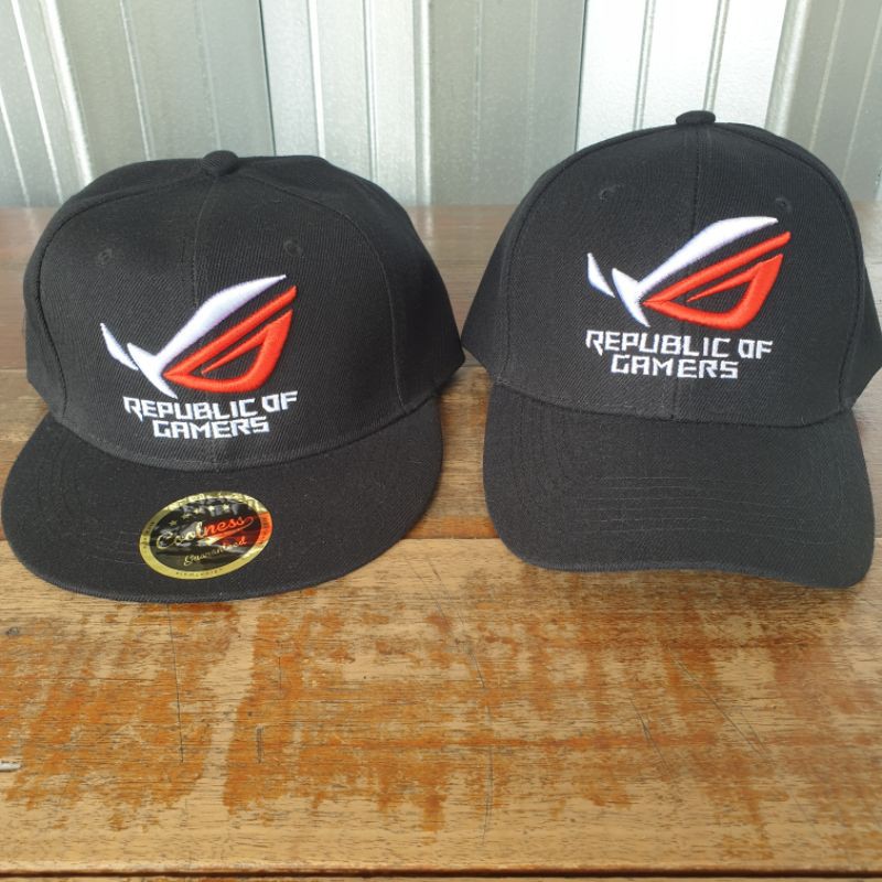 Cap with embroidered 3d Asus Republic Of Gamers logo (ready stock ...