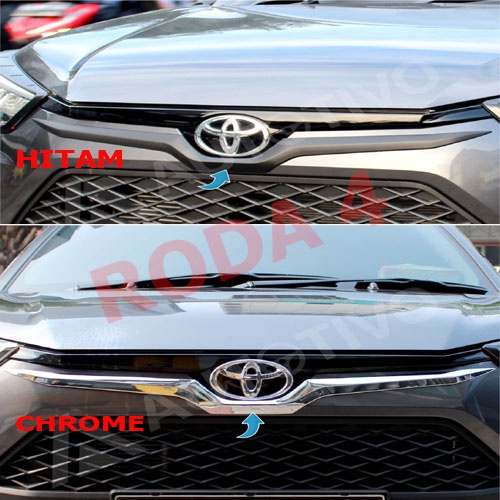 List of Toyota Raize 2021 Blacktivo and Chrome Front Grills | Shopee ...