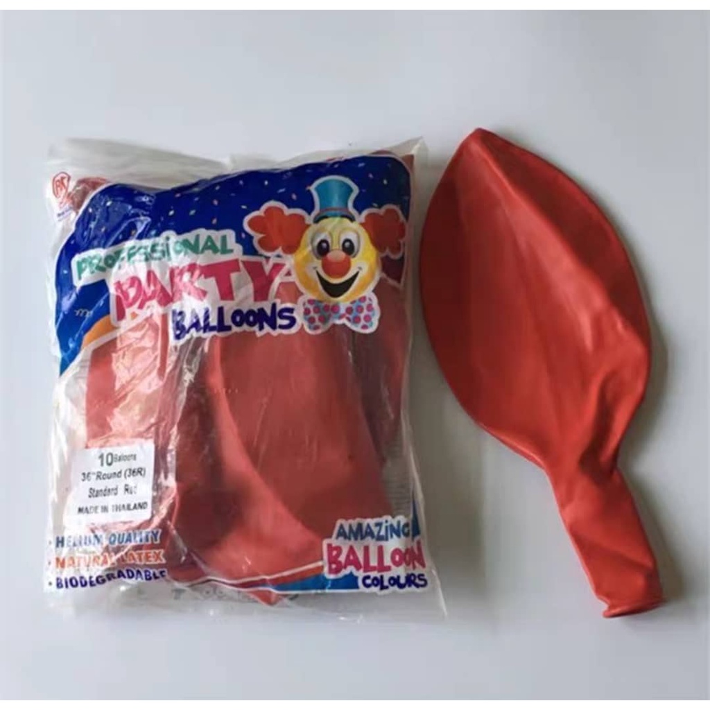 [READY STOCK] 36 Inches Huge Latex Balloon Ballon Besar Gaint Balloon ...