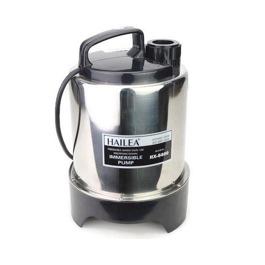 HAILEA HX-8400 AQUARIUM SUBMERSIBLE PUMP for FRESH and SEA WATER ...