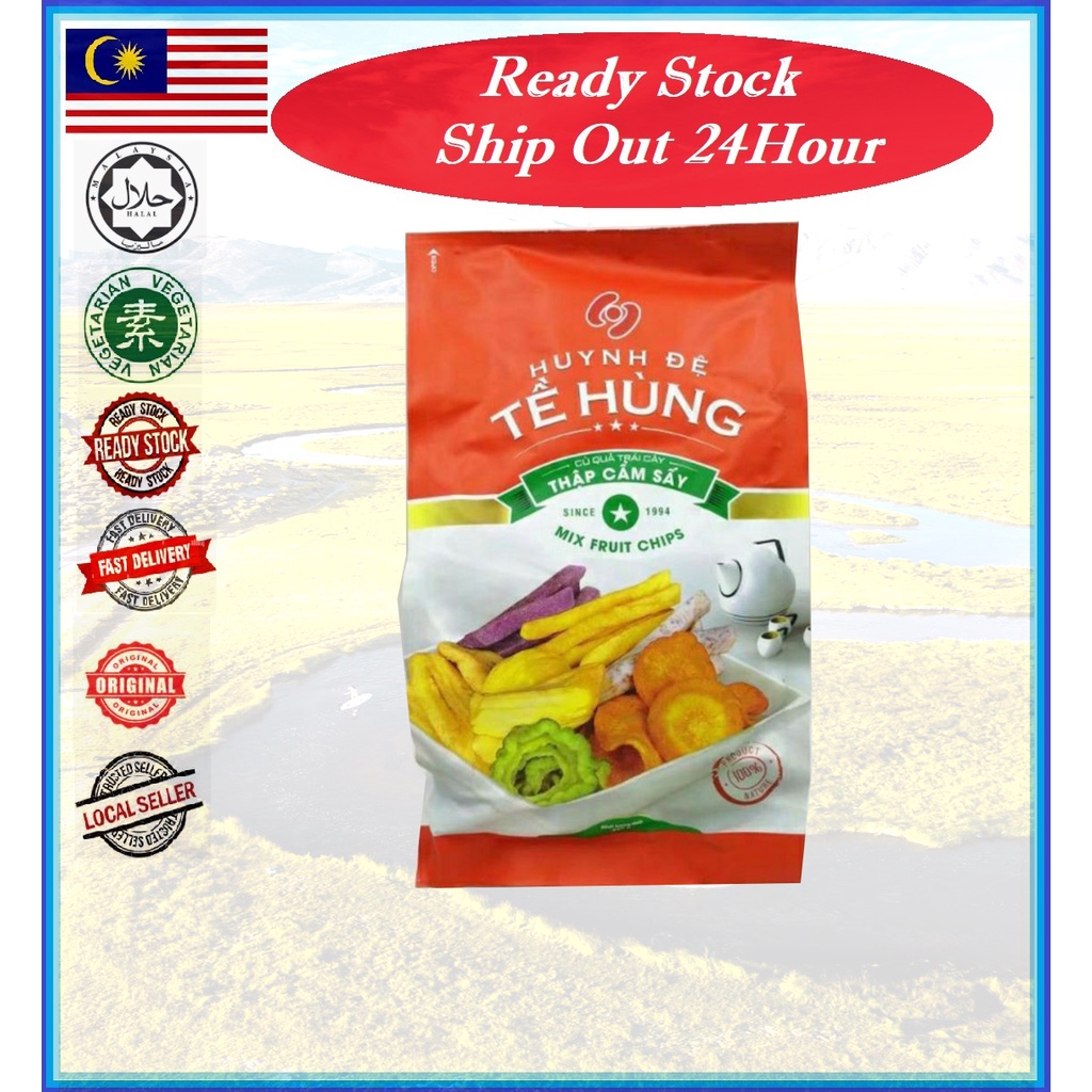 TE HUNG MIX FRUIT CHIPS/蔬菜干 100g/ 500g(Halal) exp Feb 2025 | Shopee Malaysia