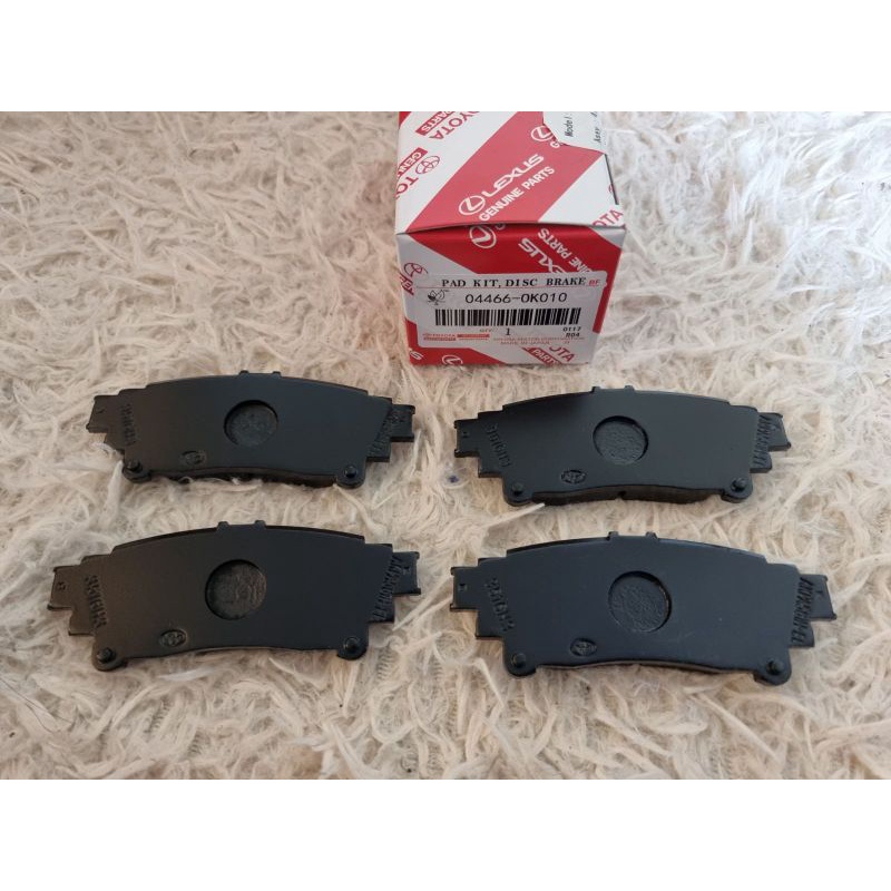 TOYOTA Rear Brake Pads Fortuner SKU: (04466-0K010) | Shopee Malaysia