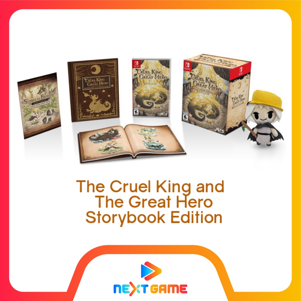 Nintendo Switch The Cruel King and The Great Hero Storybook Edition ...