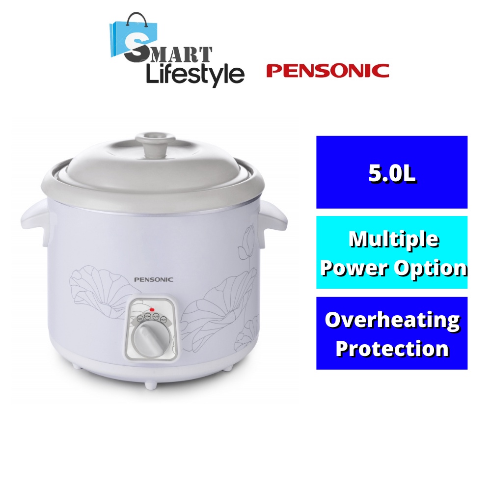 Pensonic Slow Cooker (5.0L) PSC-501 | Shopee Malaysia