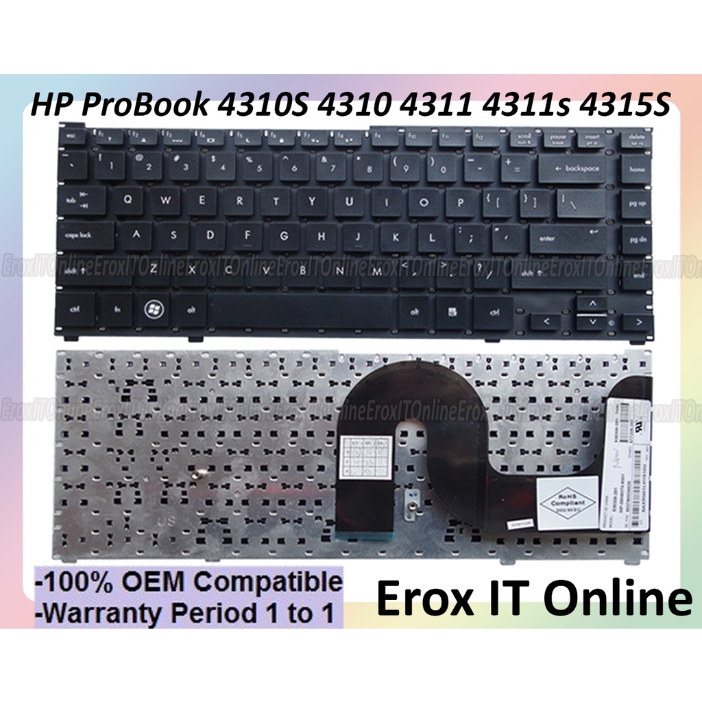 Hp ProBook 4310S 4310 4311 4311s 4313 4315S Series V101726BS1 Laptop ...