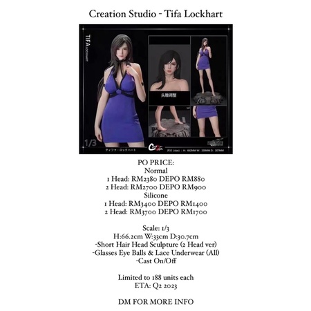 Creation Studio - Tifa Lockhart | Shopee Malaysia