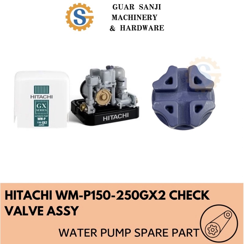 [ORI] HITACHI HEAD CHAMBER DRAIN CAP CHECK VALVE CHECK VALVE COVER W/O ...