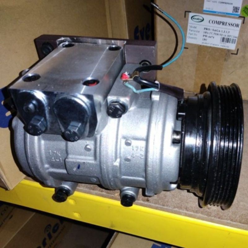 WIRA 1.6 IMPORT MITSHUBISHI ENGINE 4G91 4G92 COMPRESSOR ( MSC90C MODIFY ...