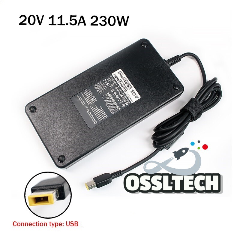 Lenovo Legion 20V 11.5A 230W Laptop Adapter Charger ThinkPad X1 Carbon ...