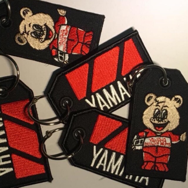 🔥keychain sulam tebal Yamaha keychain dan Bear amat cantik sesiapa yang ...