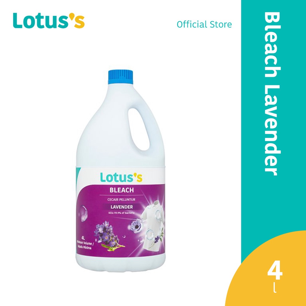 Lotus's Bleach Lavender 4L | Shopee Malaysia