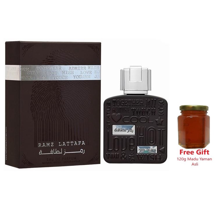 Ramz Silver Lattafa fragrance EDP 100 ml | Shopee Malaysia