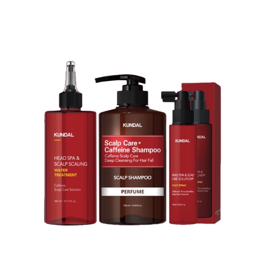 KUNDAL Intensive Caffeine Scalp Care Shampoo Hair Loss Relief Cherry ...