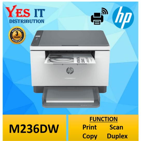 HP LASERJET MFP M236DW MULTI-FUNCTION MONO PRINTER ( PRINT / SCAN ...
