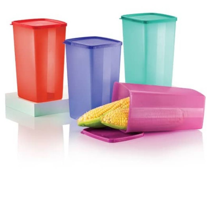 Tupperware Large Square Round 2L (Loose 1pcs) | Shopee Malaysia