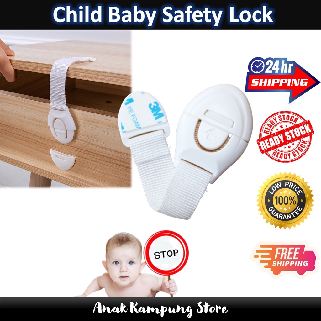 🔥READY STOCK🔥 MULTI FUNCTION CHILD LOCK / KID LOCK / DRAWER LOCK ...
