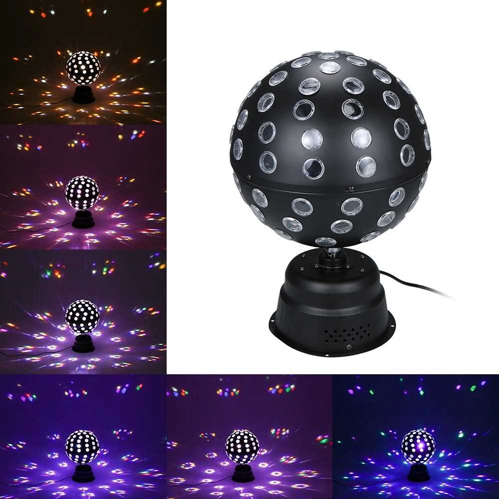 AC90-240V 30W 9 LEDs Rotatable Mini Magic Ball Stage Light(320 * 140 ...