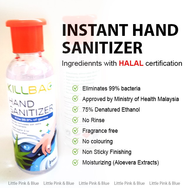 KILL BAC Hand Sanitizer 250ml | Shopee Malaysia