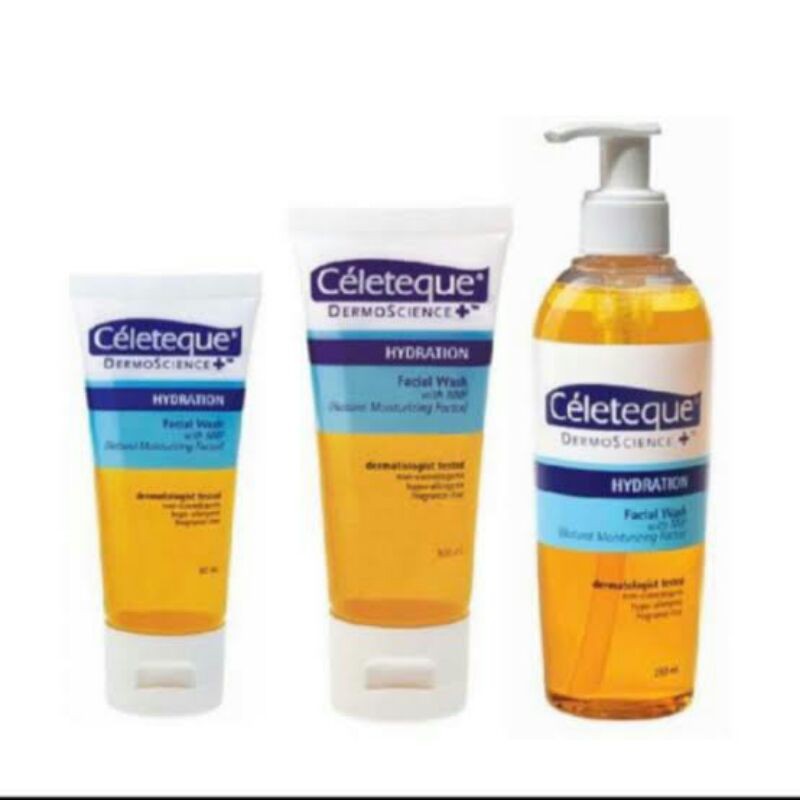 CELETEQUE Hydration Facial Wash (60ml/100ml/250ml) | Shopee Malaysia